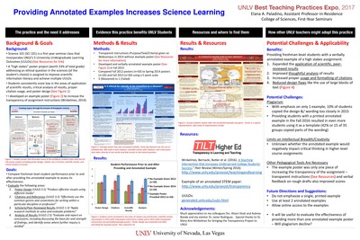 "Providing Annotated Examples Increases Science Learning" by Elana A ...
