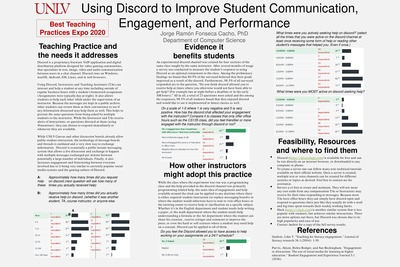 "Using Discord to Improve Student Communication, Engagement, and Perfor ...